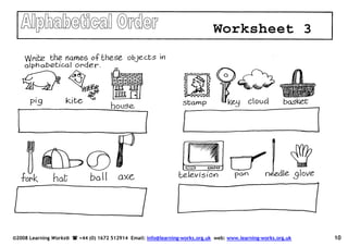 Alphabetical Order Book | PDF