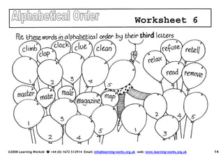 Alphabetical Order Book | PDF