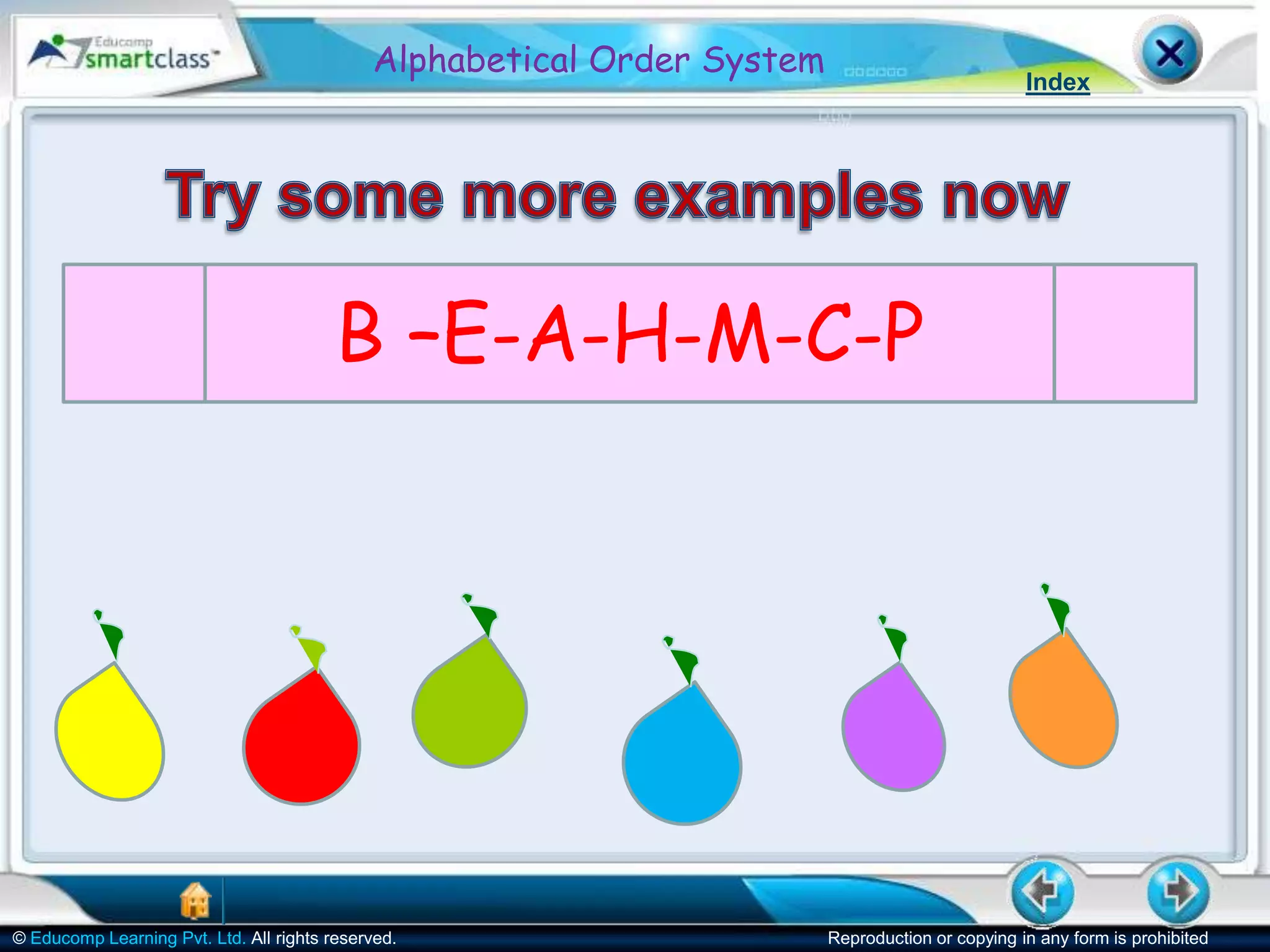 Alphabetical order concept | PPT