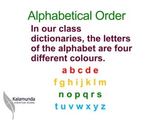 Alphabetical order 2 ppt tg 2012 | PPTX