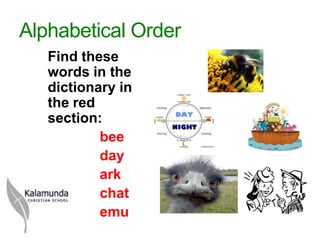 Alphabetical order 2 ppt tg 2012 | PPTX