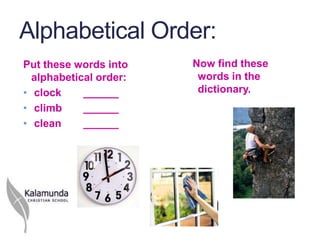 Alphabetical order 3 ppt tg 2012 | PPTX