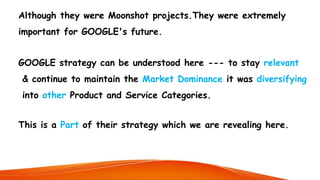 Alphabet inc. Case Study analysis team | PPTX