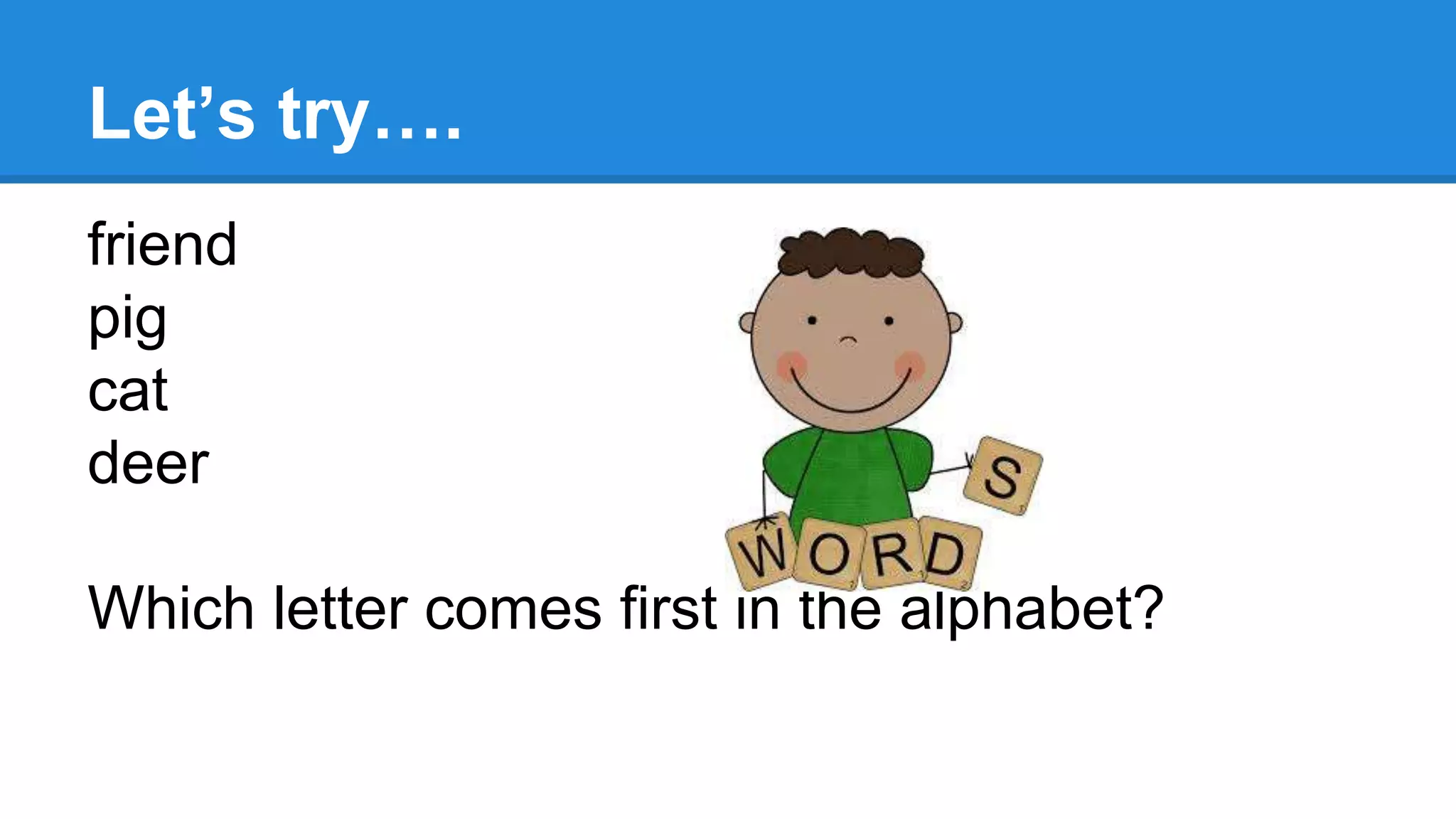 Alphabetizing and Using Dictionary Skills | PPTX