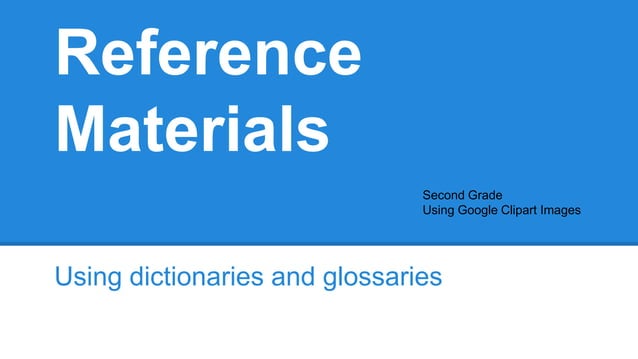 Alphabetizing and Using Dictionary Skills | PPTX