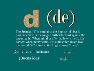 Spanish Alphabet | PPT