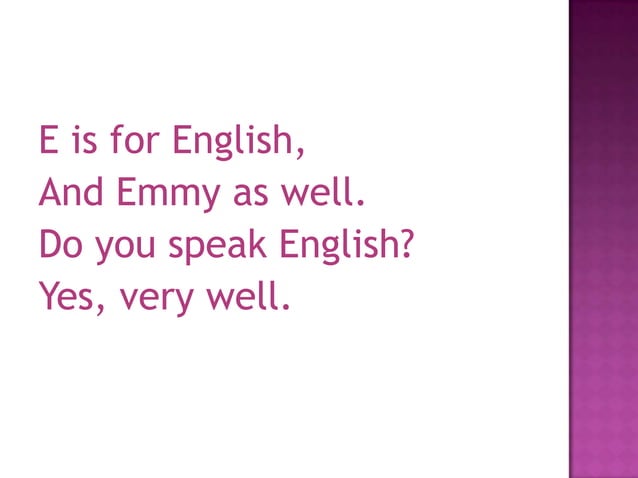 Alphabet poems | PPT | Free Download