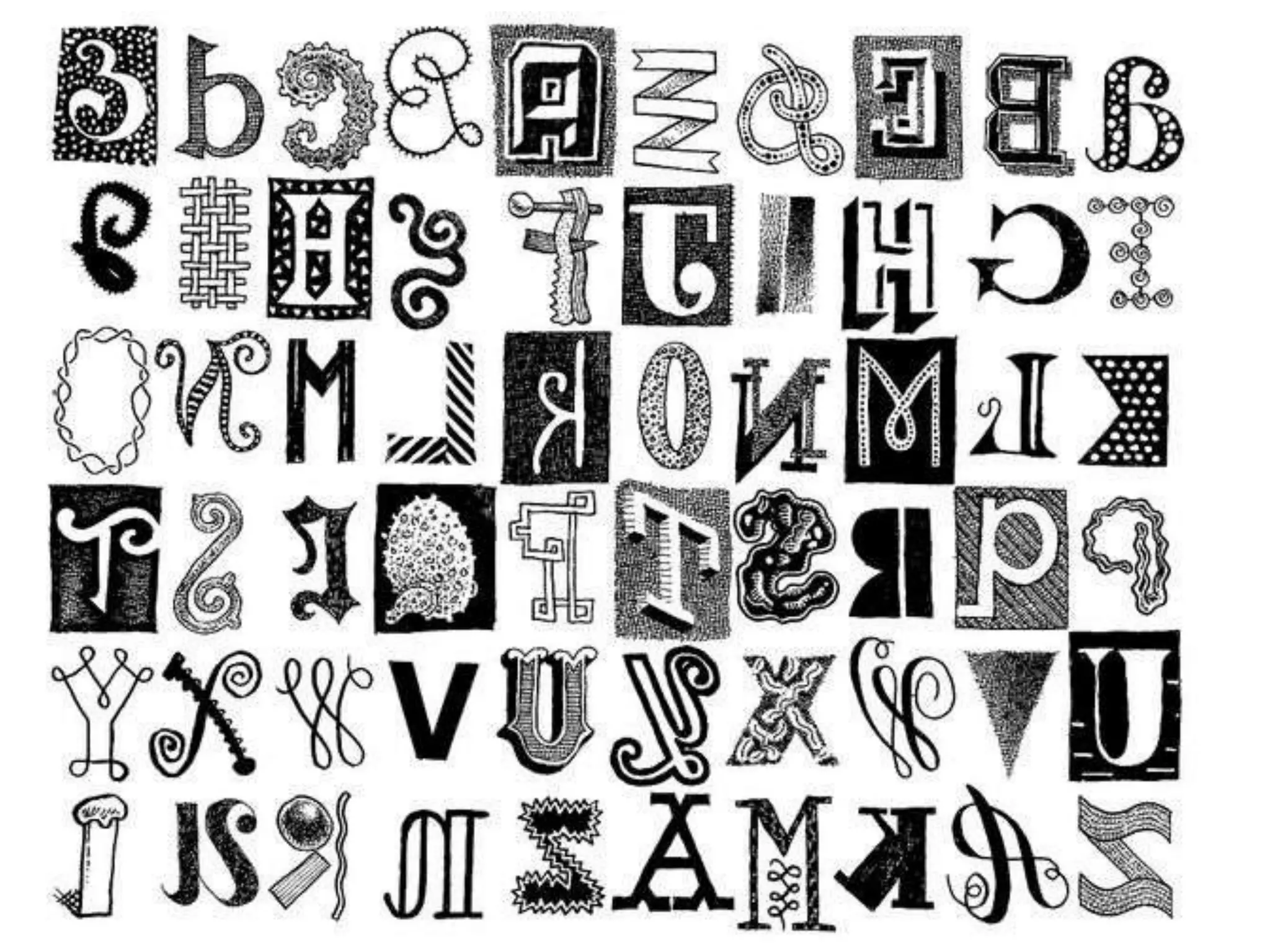 Alphabet PPt for MonoPrints.pptx