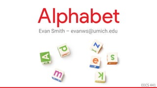 Alphabet Presentation | PPT
