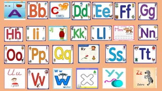 Alphabet presentation | PPTX