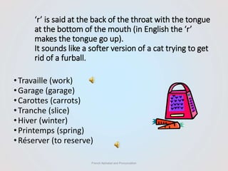 alphabet alphabets and french pronounciation | PPT