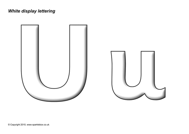 Alphabet putih | PPT