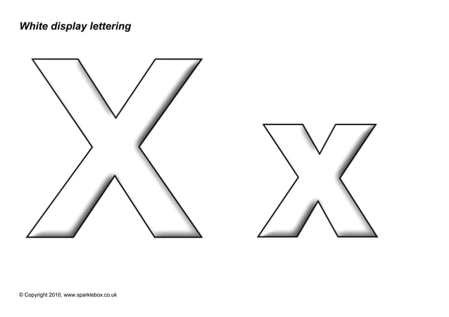Alphabet putih | PPT