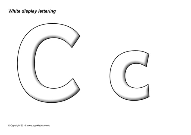Alphabet putih | PPT