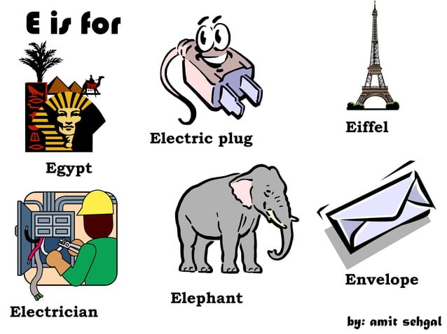 Alphabet representation e | PPTX | Books and Literature