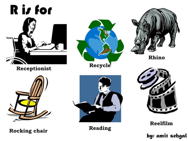 Alphabet representation r | PPTX