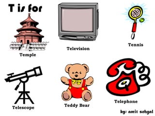 Alphabet representation t | PPTX