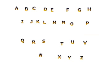 Animated Alphabets | PPT