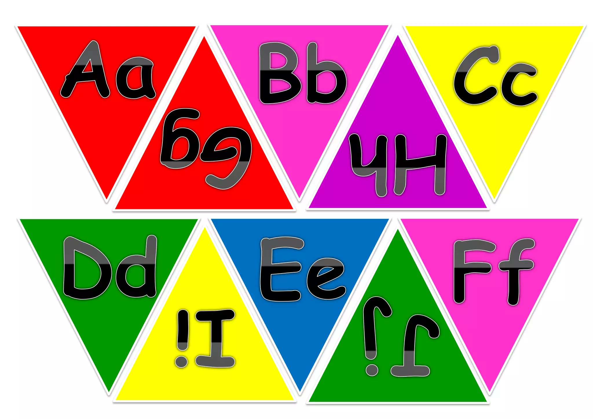 Alphabets FLAGS | DOCX