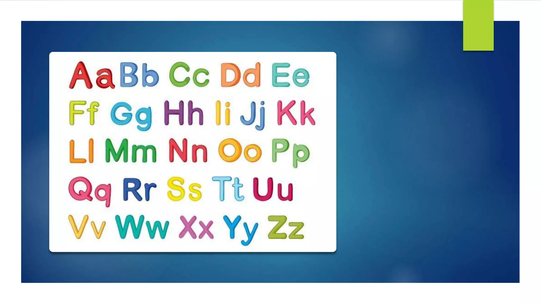 Alphabets | PPT