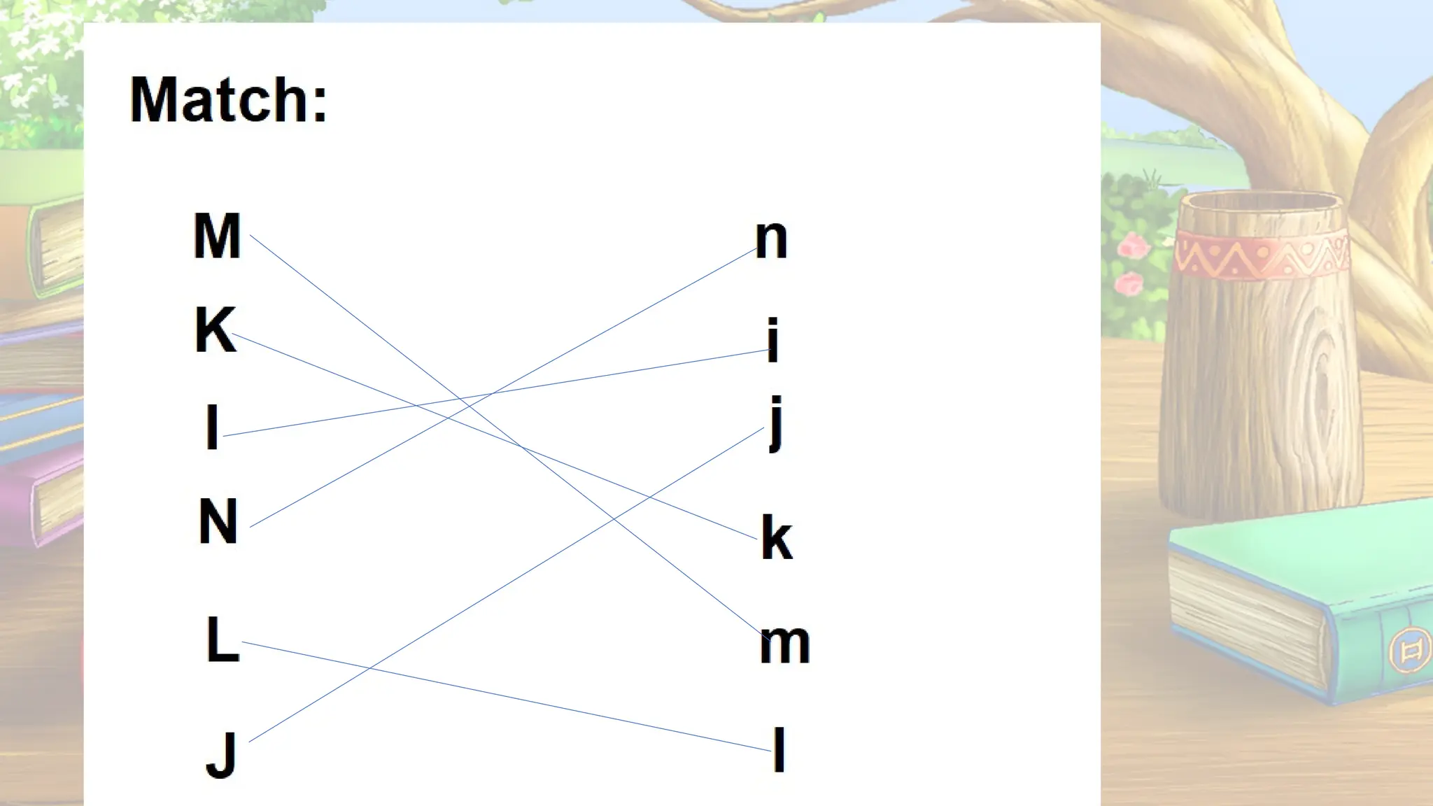 Alphabets learning through pictures and exercises | PPTX
