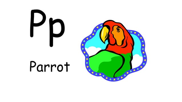 Alphabets 01 PowerPoint Slides | PPTX