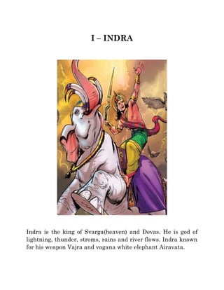 Alphabets based on hindu mythology | PDF