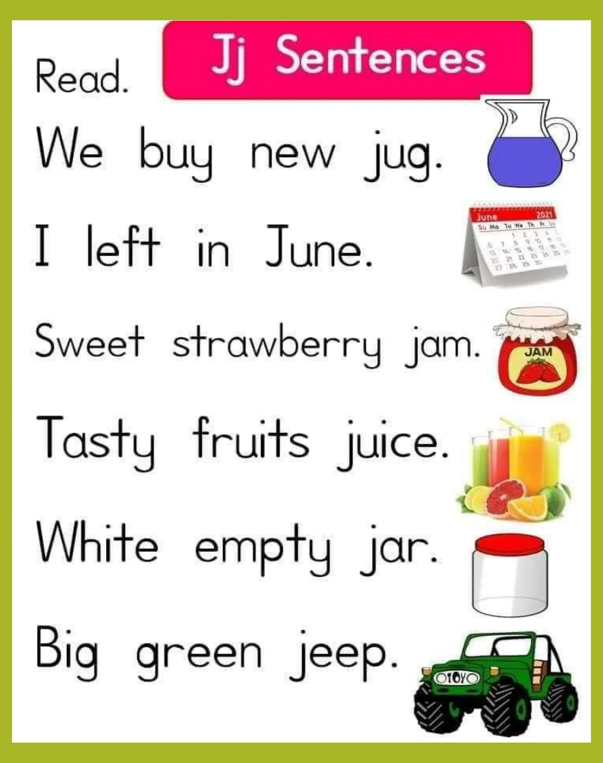 ALPHABET SENTENCES.pptx