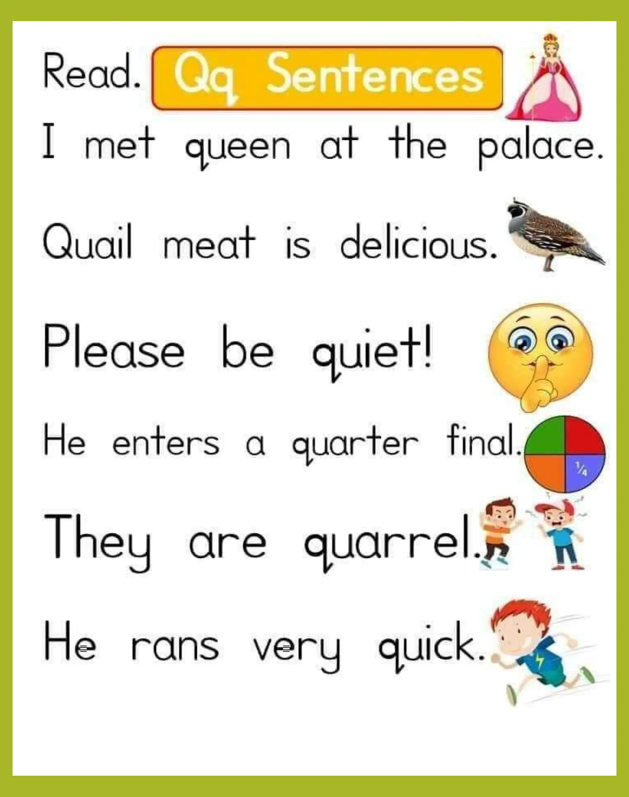 ALPHABET SENTENCES.pptx