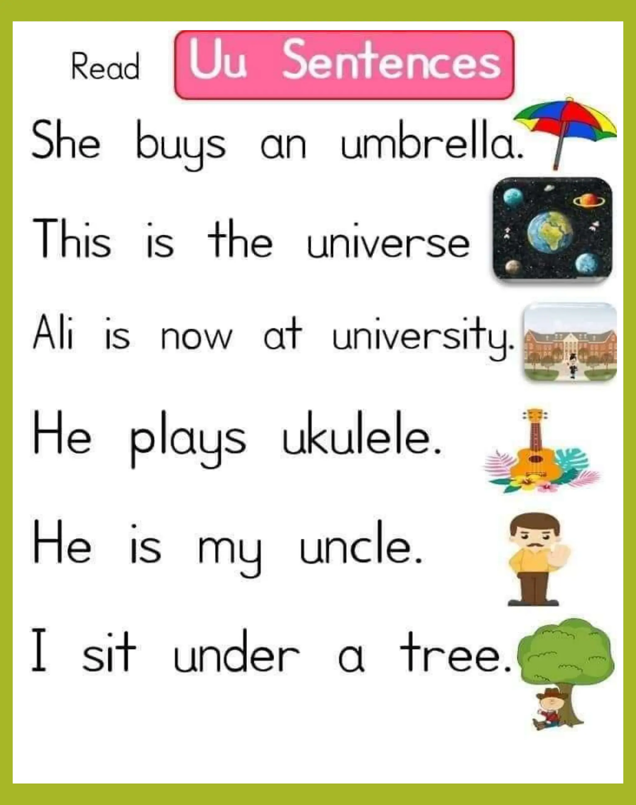 ALPHABET SENTENCES.pptx