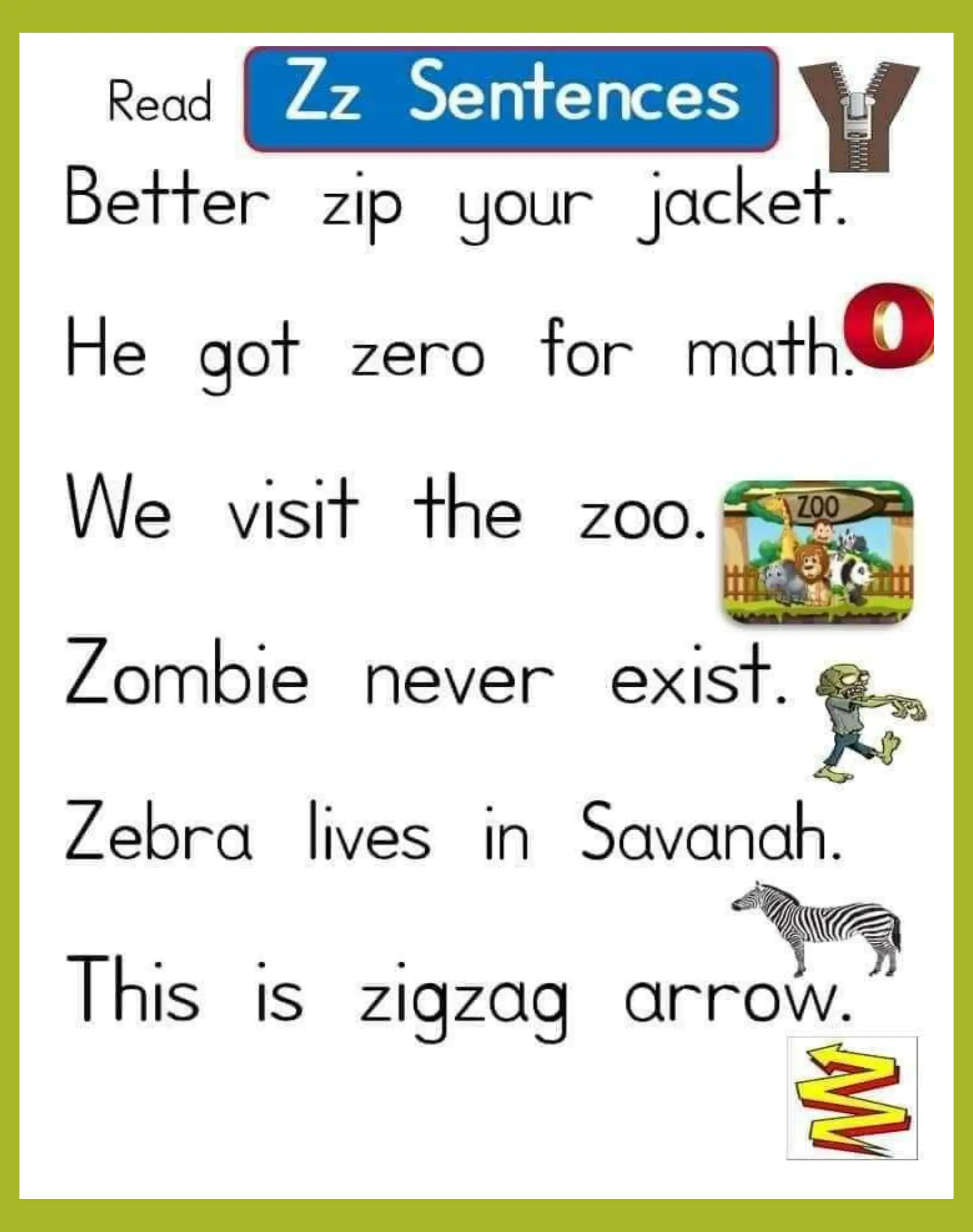 ALPHABET SENTENCES.pptx