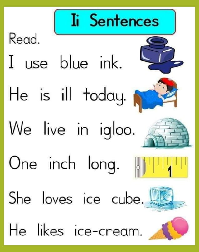 ALPHABET SENTENCES.pptx