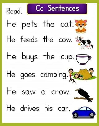 ALPHABET SENTENCES.pptx