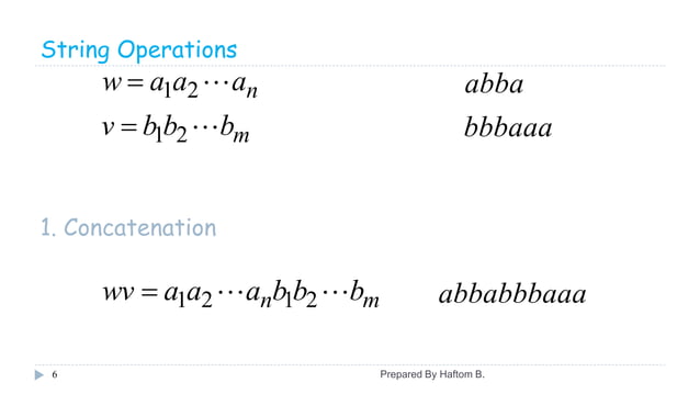 Alphabets , strings, languages and grammars | PPTX