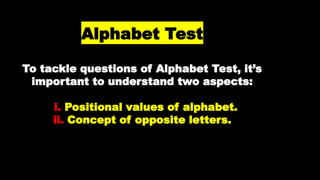 Alphabet Test (Important topic for SSC) .pptx