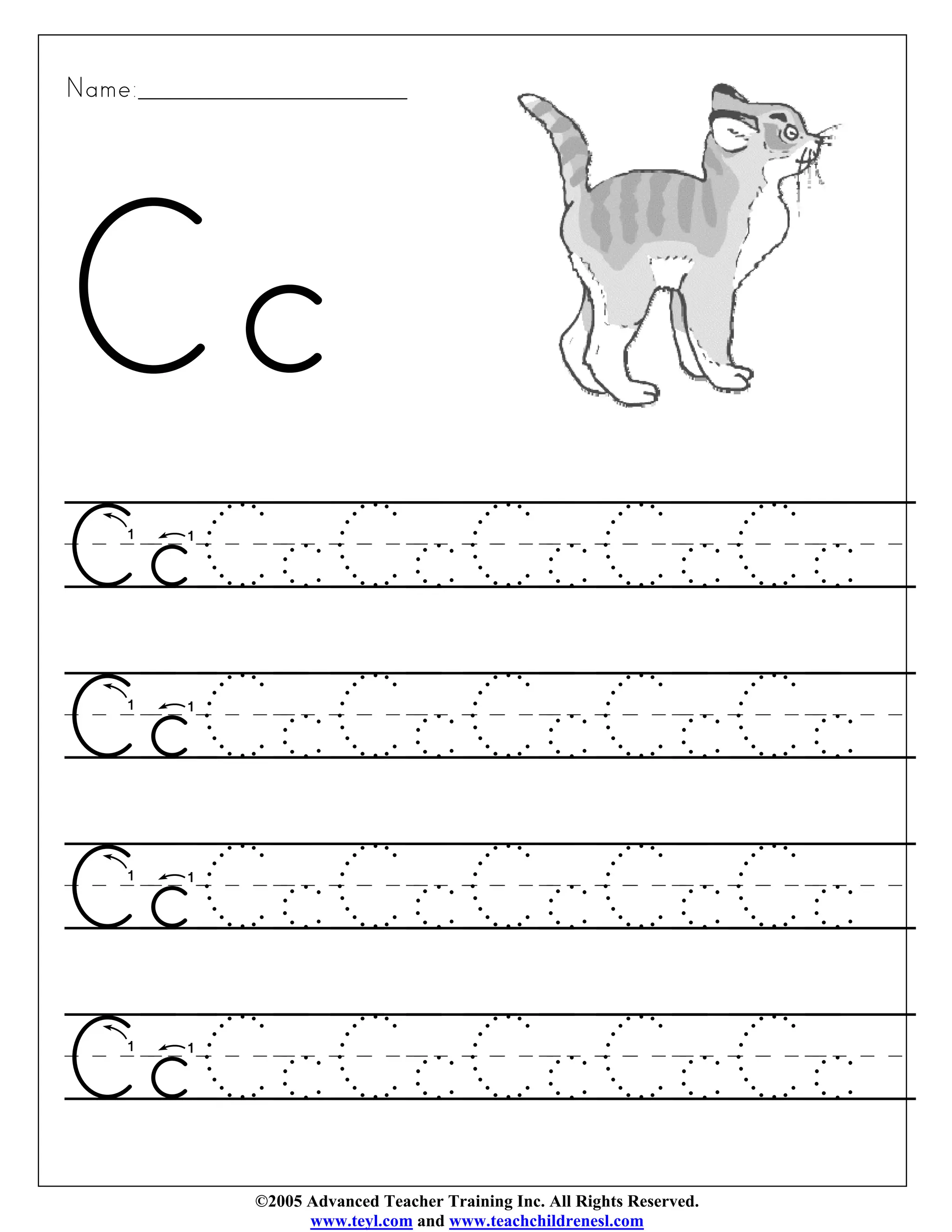 Alphabet writing 1 | PDF