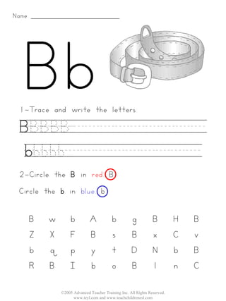 Alphabet writing 2 | PDF