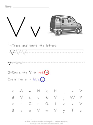 Alphabet writing 2 | PDF