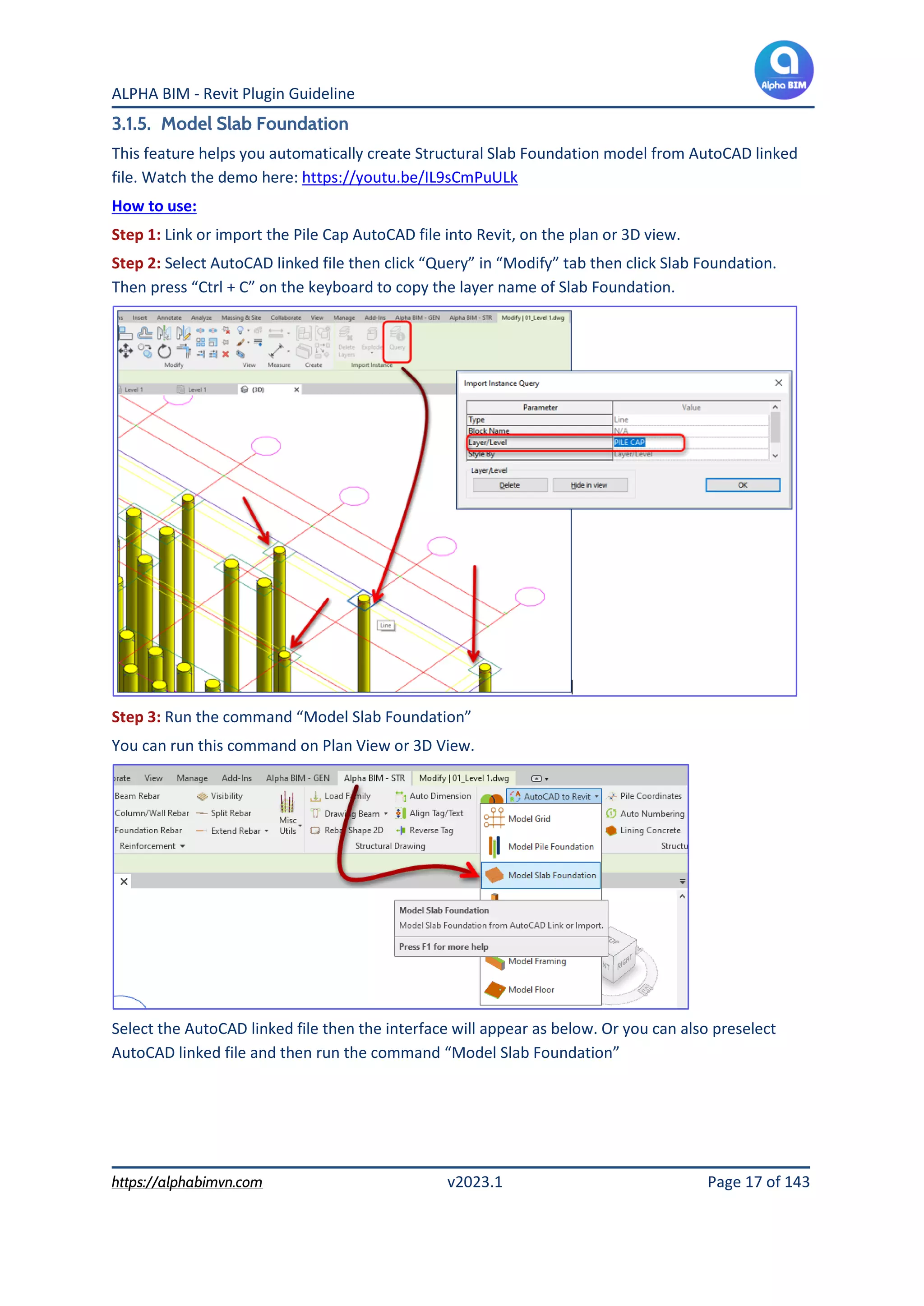 Alpha BIM Plugin Guideline | Revit API, Revit Tools | PDF
