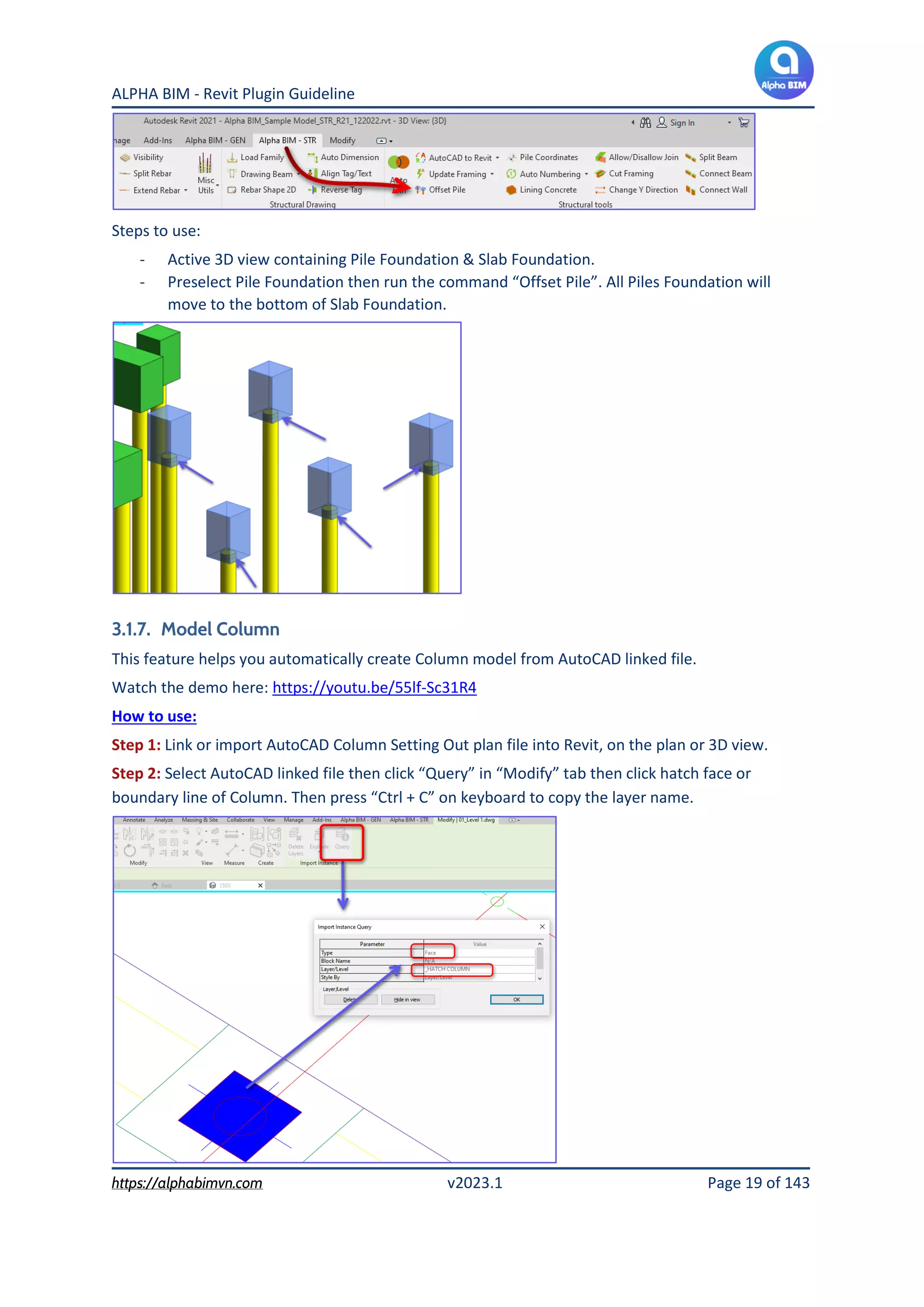 Alpha BIM Plugin Guideline | Revit API, Revit Tools | PDF