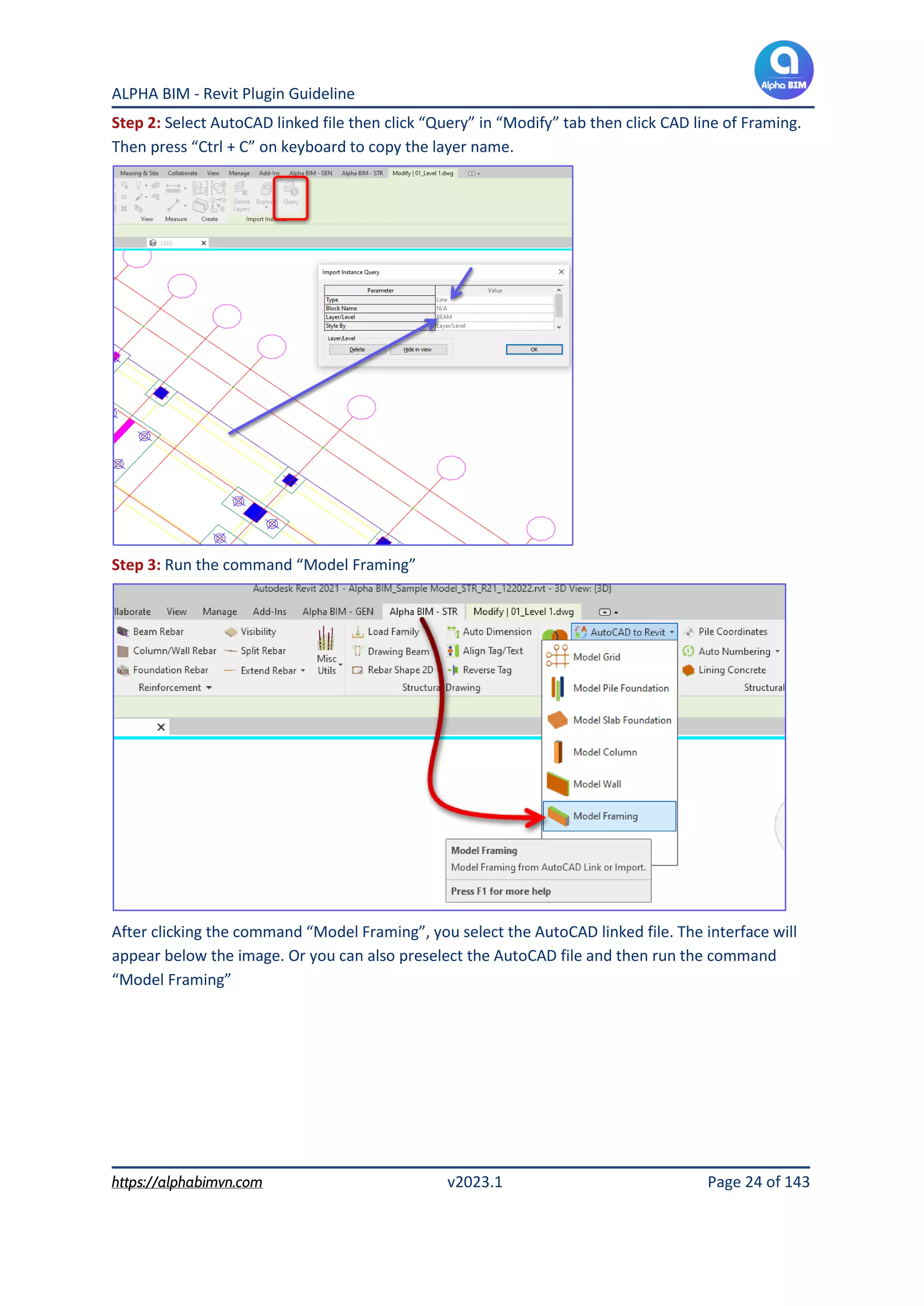Alpha BIM Plugin Guideline | Revit API, Revit Tools | PDF
