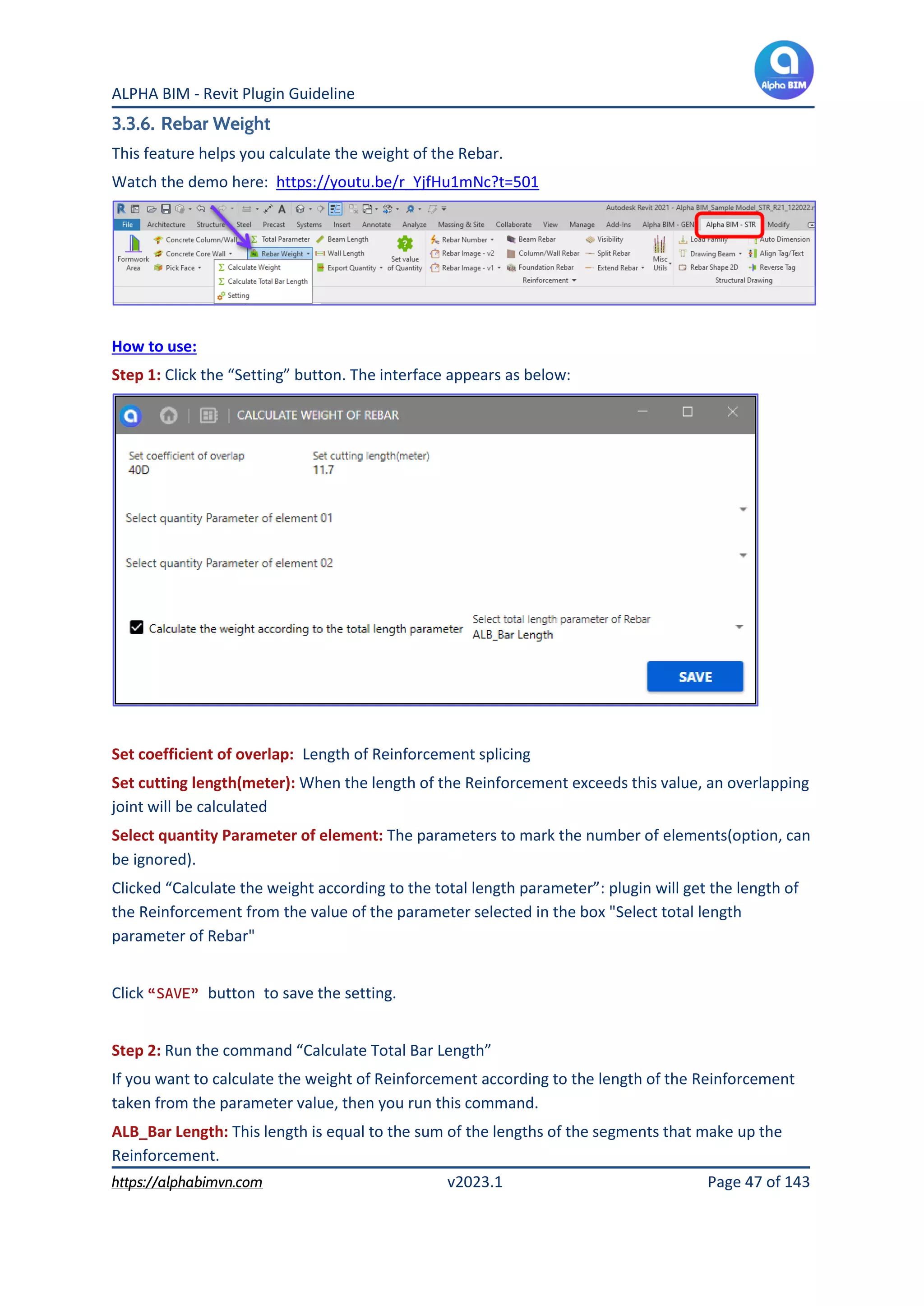 Alpha BIM Plugin Guideline | Revit API, Revit Tools | PDF