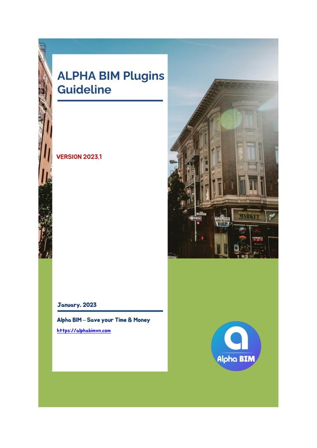 Alpha BIM Plugin Guideline | Revit API, Revit Tools | PDF