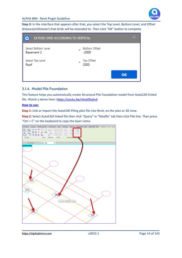 Alpha BIM Plugin Guideline | Revit API, Revit Tools | PDF