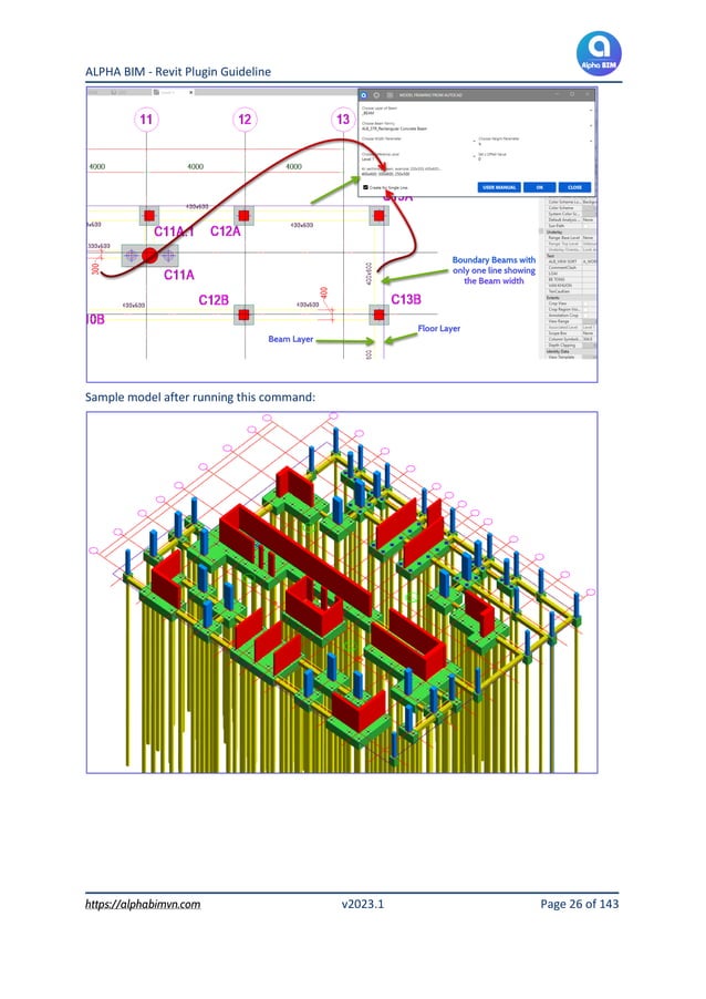 Alpha BIM Plugin Guideline | Revit API, Revit Tools | PDF