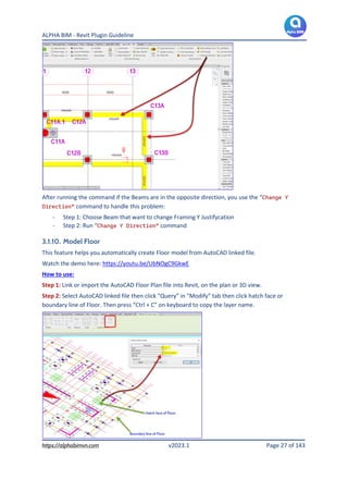 Alpha BIM Plugin Guideline | Revit API, Revit Tools | PDF