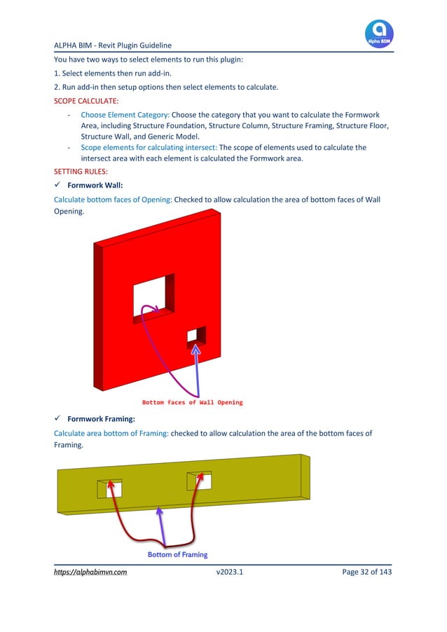 Alpha BIM Plugin Guideline | Revit API, Revit Tools | PDF