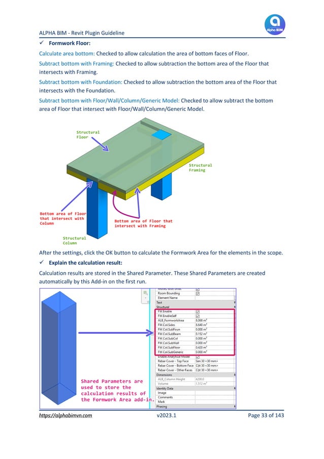 Alpha BIM Plugin Guideline | Revit API, Revit Tools | PDF