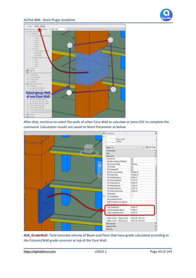 Alpha BIM Plugin Guideline | Revit API, Revit Tools | PDF