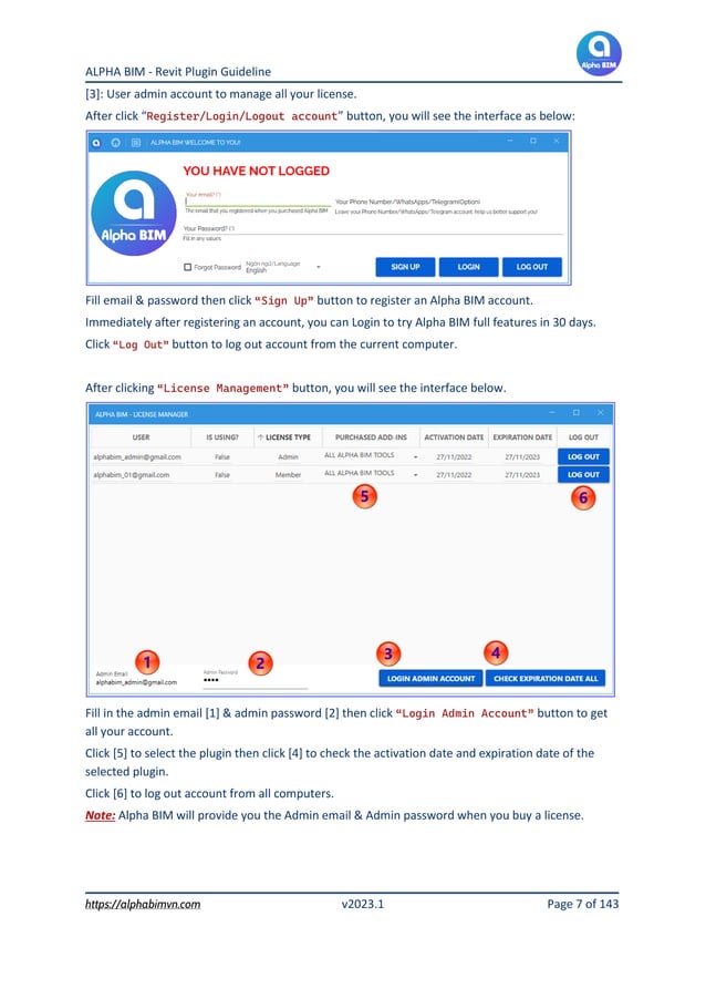 Alpha BIM Plugin Guideline | Revit API, Revit Tools | PDF
